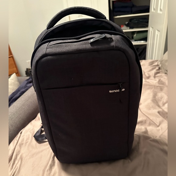 Incase | Bags | Incase Icon Lite Backpack Navy Blue | Poshmark